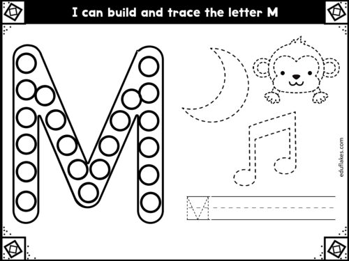 A To Z Alphabet Dot Marker Free PDF Printable - Eduflakes