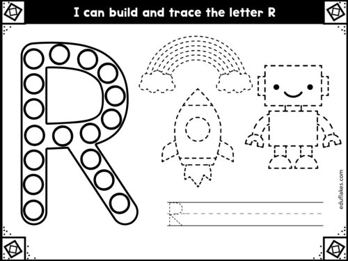 A To Z Alphabet Dot Marker Free PDF Printable - Eduflakes