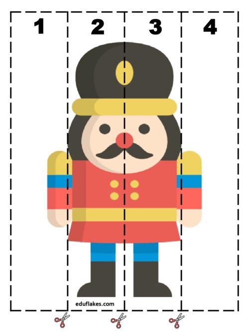 20 Pages Christmas Scissor Skills Fine Motor Center, Cutting Practice ...