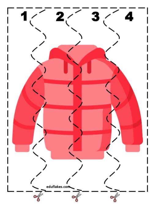 20 Pages Christmas Scissor Skills Fine Motor Center, Cutting Practice ...