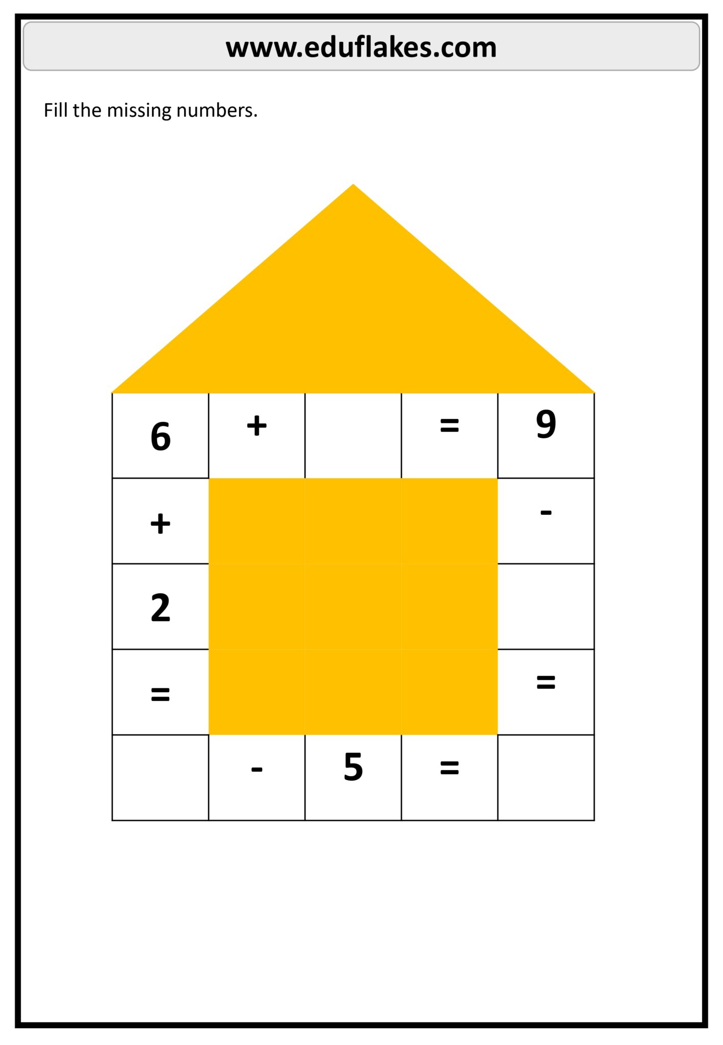 Kindergarten Subtraction Worksheet Printables Free PDF - Eduflakes