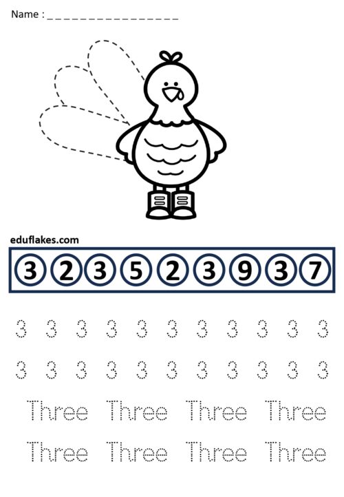 Thanksgiving Feather Counting Activity Free PDF - Eduflakes