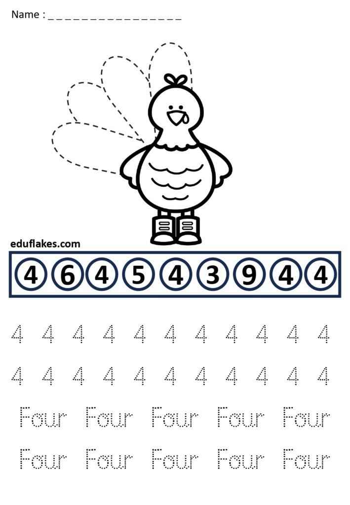 Thanksgiving Feather Counting Activity Free PDF - Eduflakes