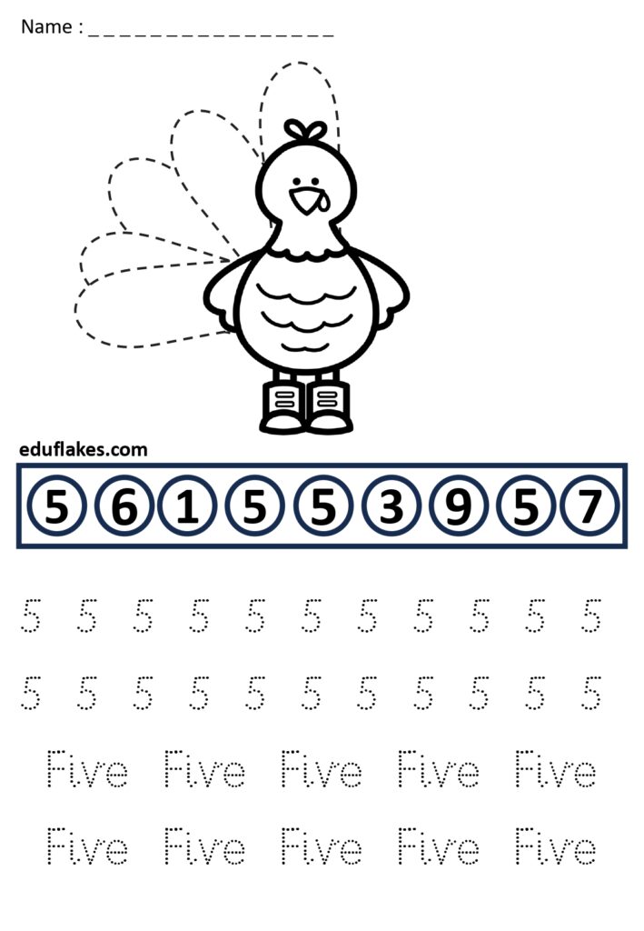 Thanksgiving Feather Counting Activity Free PDF - Eduflakes