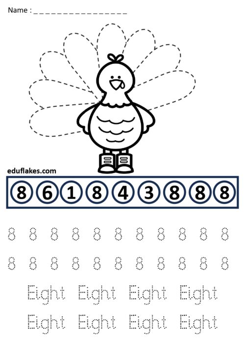 Thanksgiving Feather Counting Activity Free PDF - Eduflakes