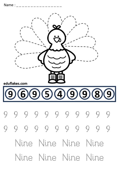 Thanksgiving Feather Counting Activity Free PDF - Eduflakes