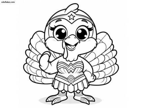 Turkey Disguise And Coloring Fun Free PDF - Eduflakes