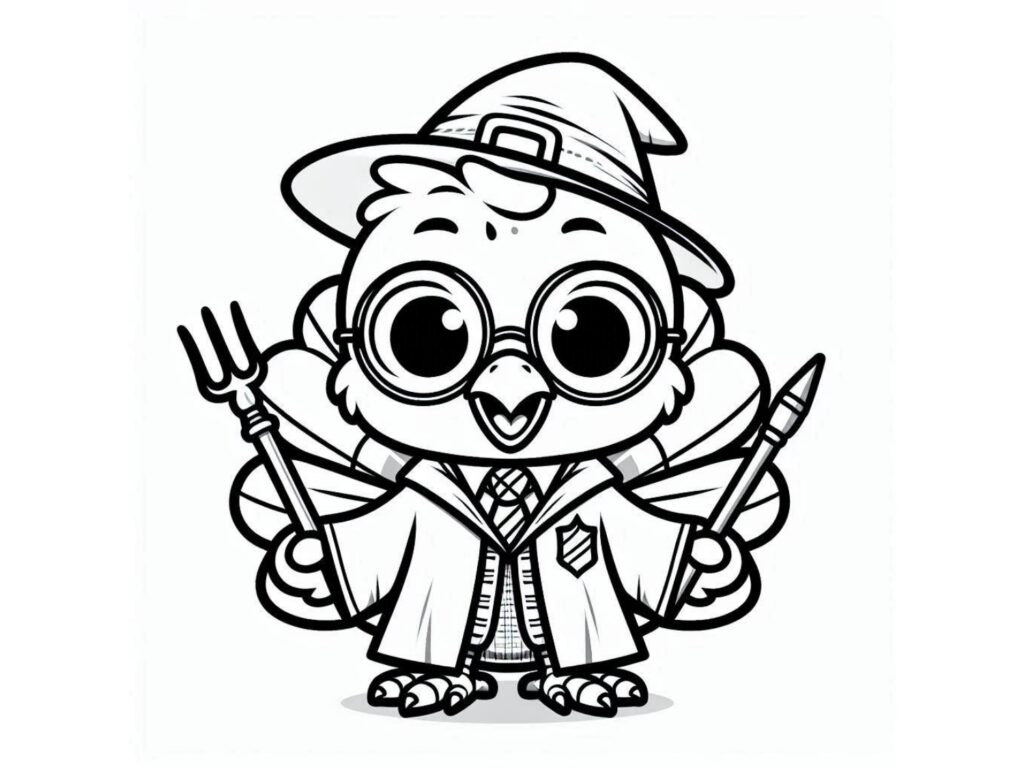 Turkey Disguise And Coloring Fun Free PDF - Eduflakes