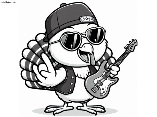 Turkey Disguise And Coloring Fun Free PDF - Eduflakes