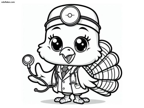 Turkey Disguise And Coloring Fun Free PDF - Eduflakes