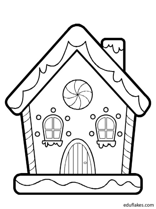 70+ Christmas Coloring Book Pages Free PDF - Eduflakes