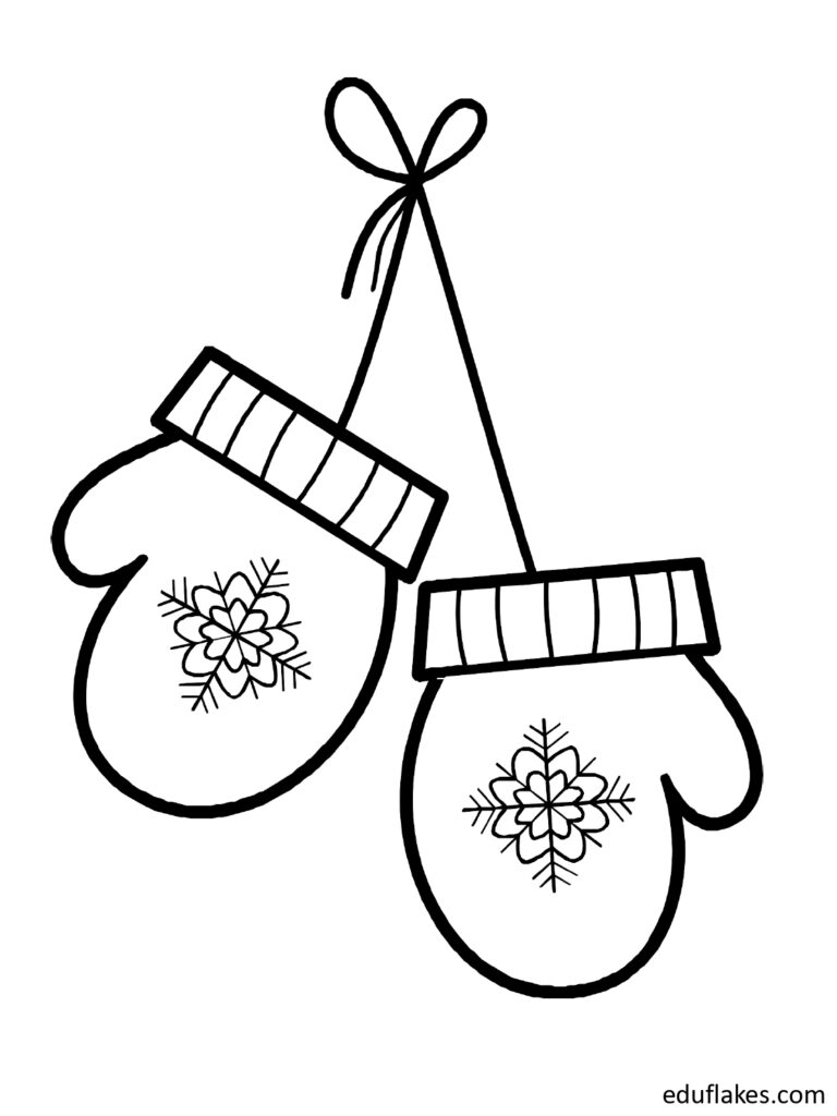 70+ Christmas Coloring Book Pages Free PDF - Eduflakes