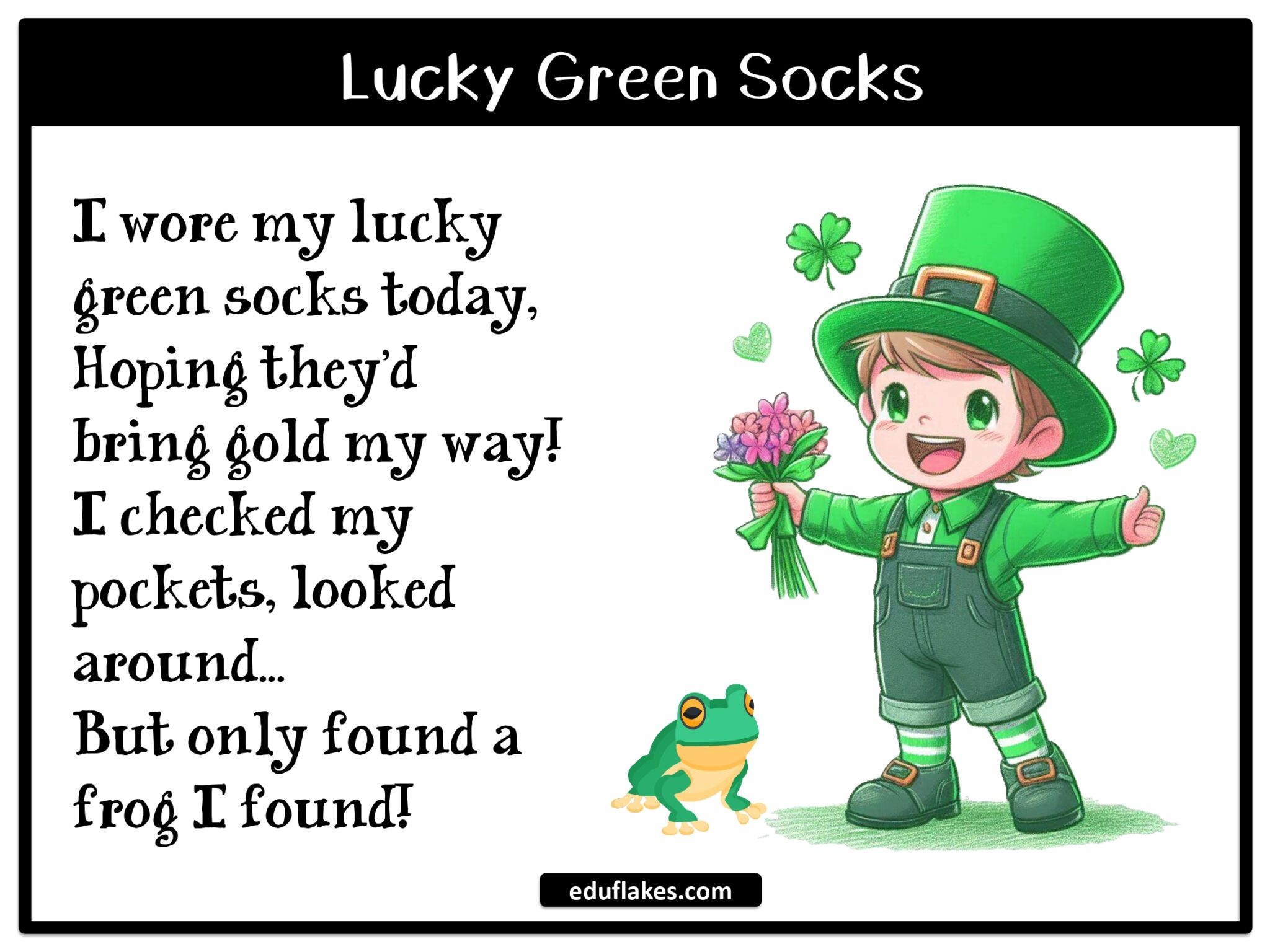 10 Free Kindergarten PDF St Patrick’s Day Fun Rhymes - Eduflakes