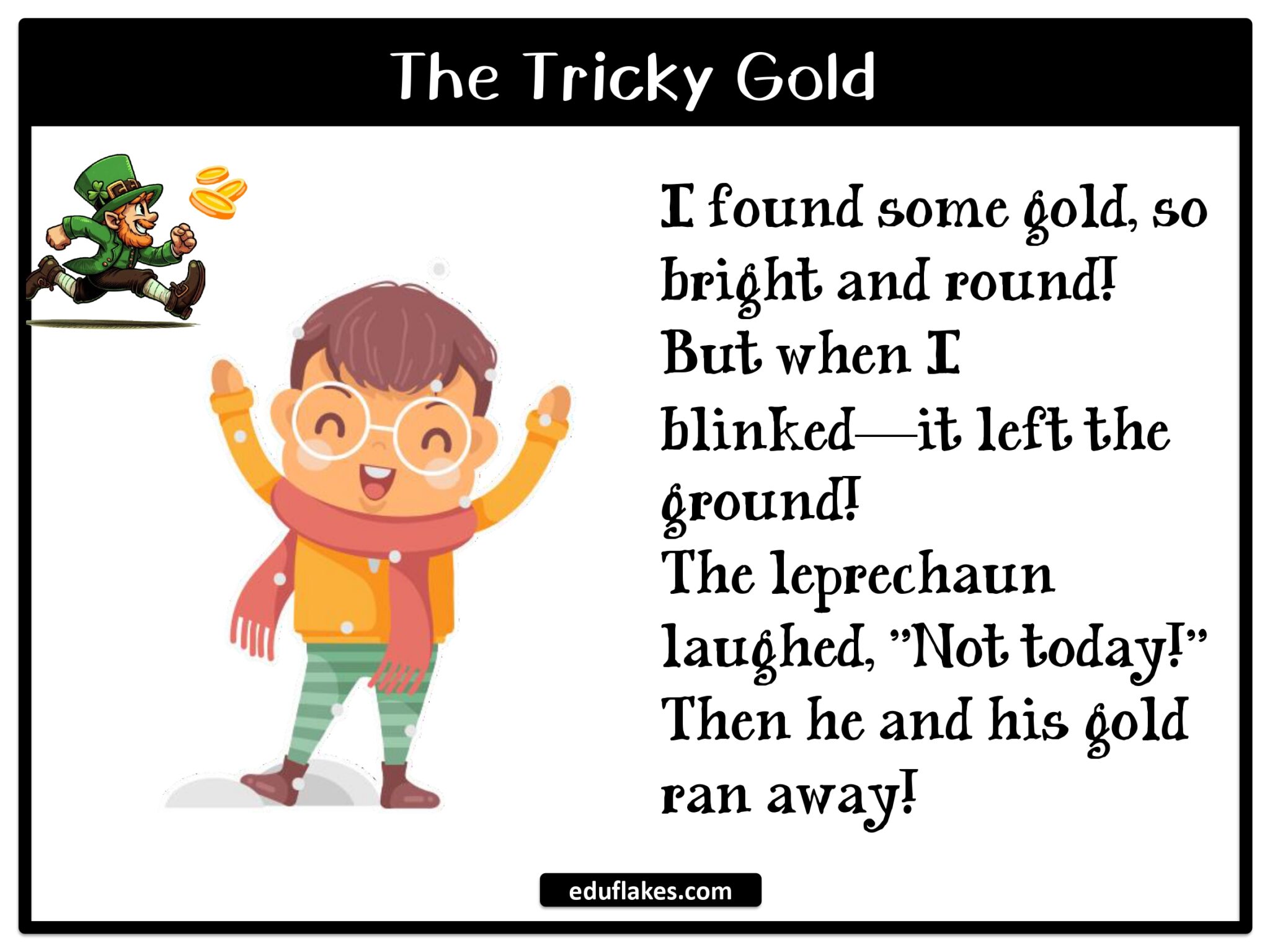 10 Free Kindergarten PDF St Patrick’s Day Fun Rhymes - Eduflakes