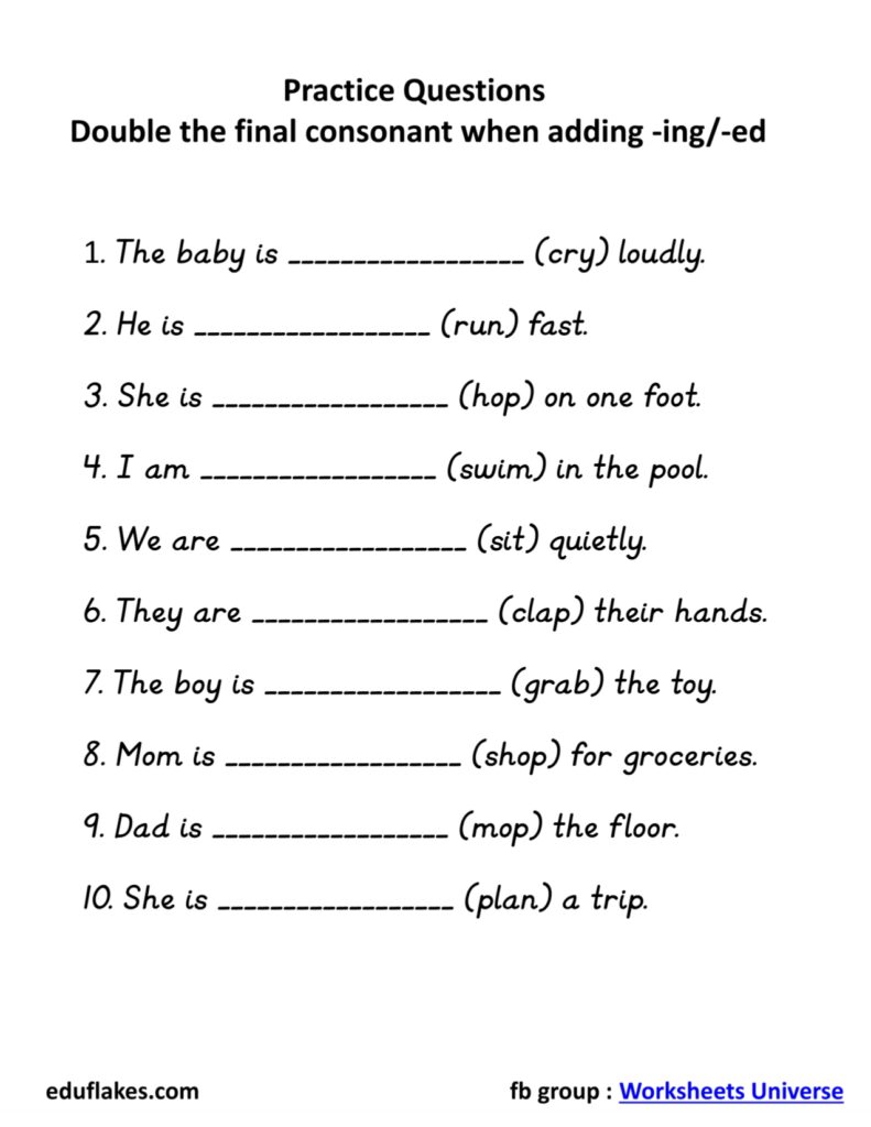 Mastering Spelling Rules In Grade 3: Free Printable Worksheets For ...