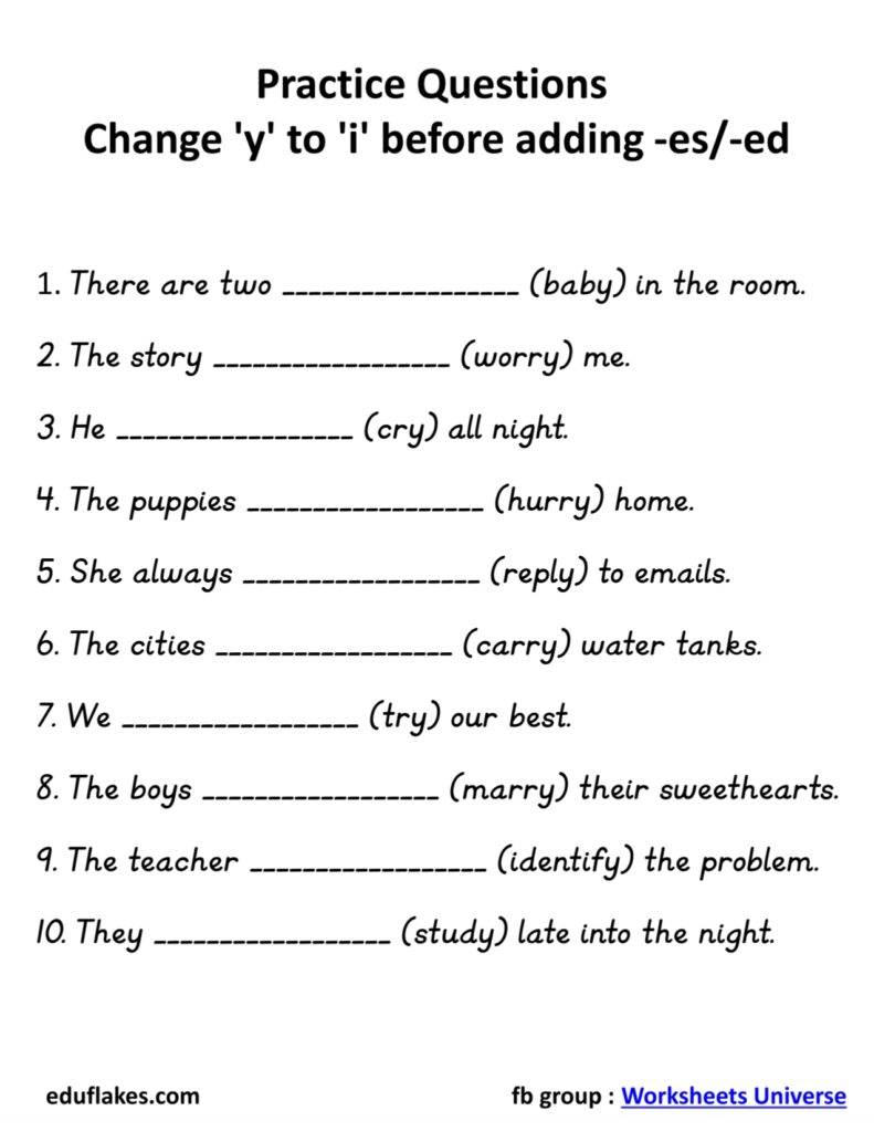 Mastering Spelling Rules In Grade 3: Free Printable Worksheets For ...