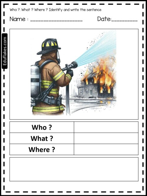 10 Free Sentence Building Printable For Grade 1 - Eduflakes