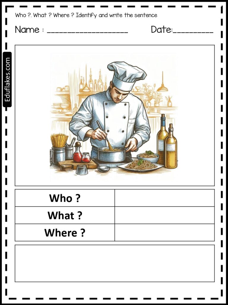 10 Free Sentence Building Printable For Grade 1 - Eduflakes