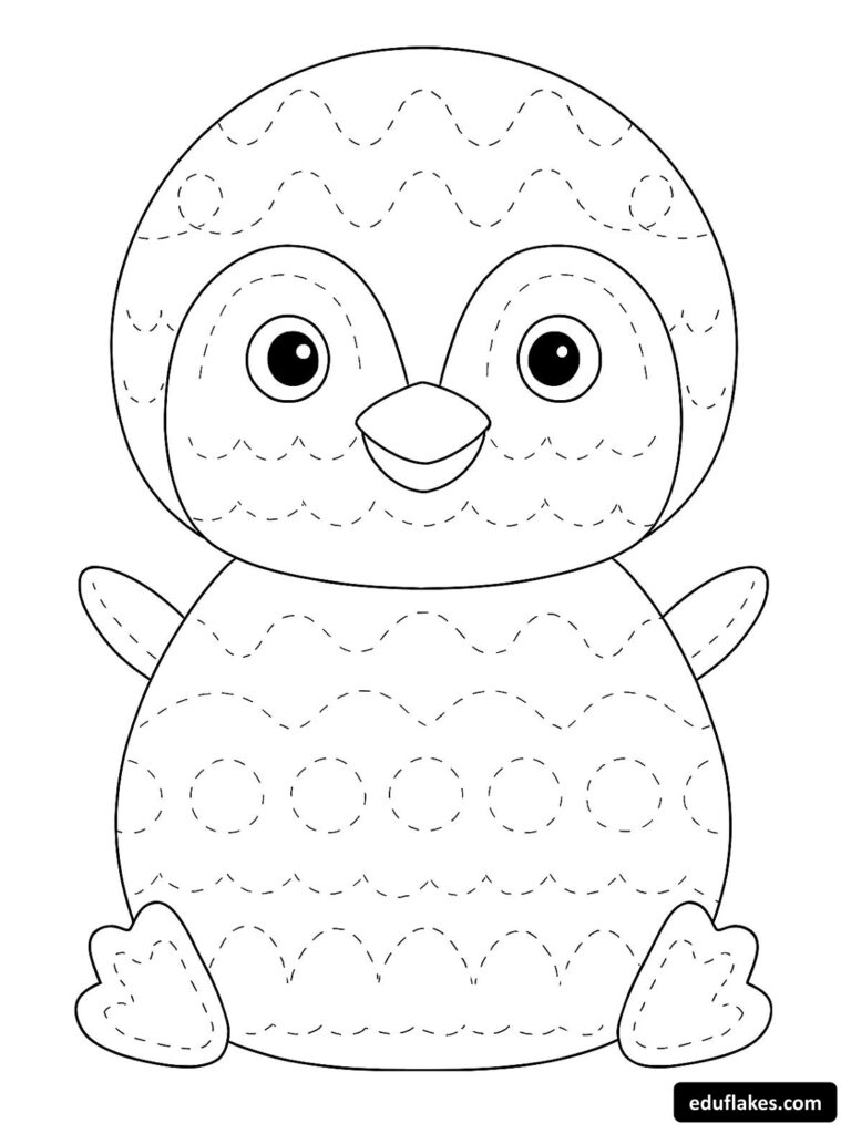 Free Kindergarten Tracing Mega Book PDF - Eduflakes