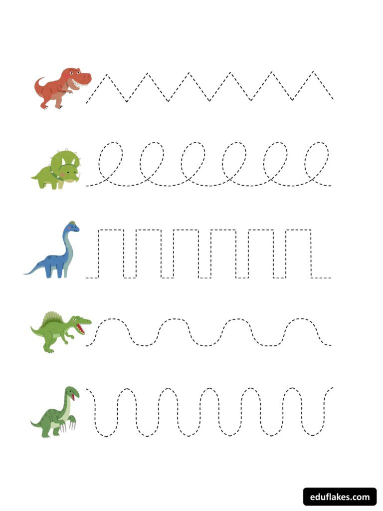 Free Kindergarten Tracing Mega Book PDF - Eduflakes