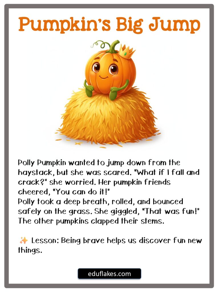 Fall Pumpkin Motivation Stories: Free PDF - Eduflakes