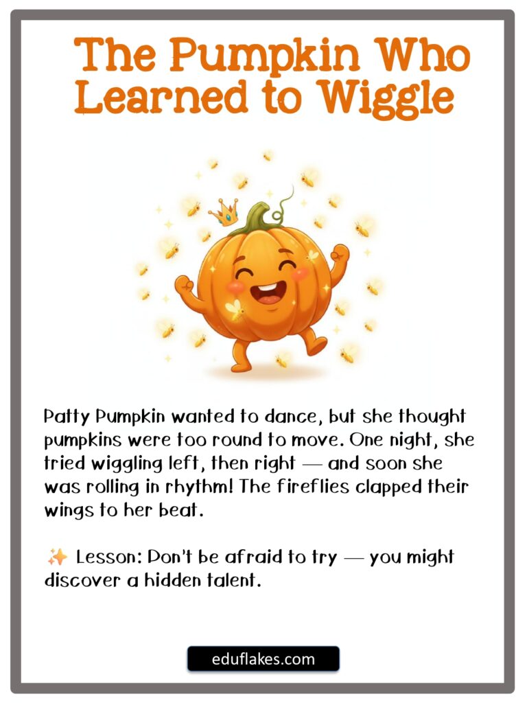 Fall Pumpkin Motivation Stories: Free PDF - Eduflakes