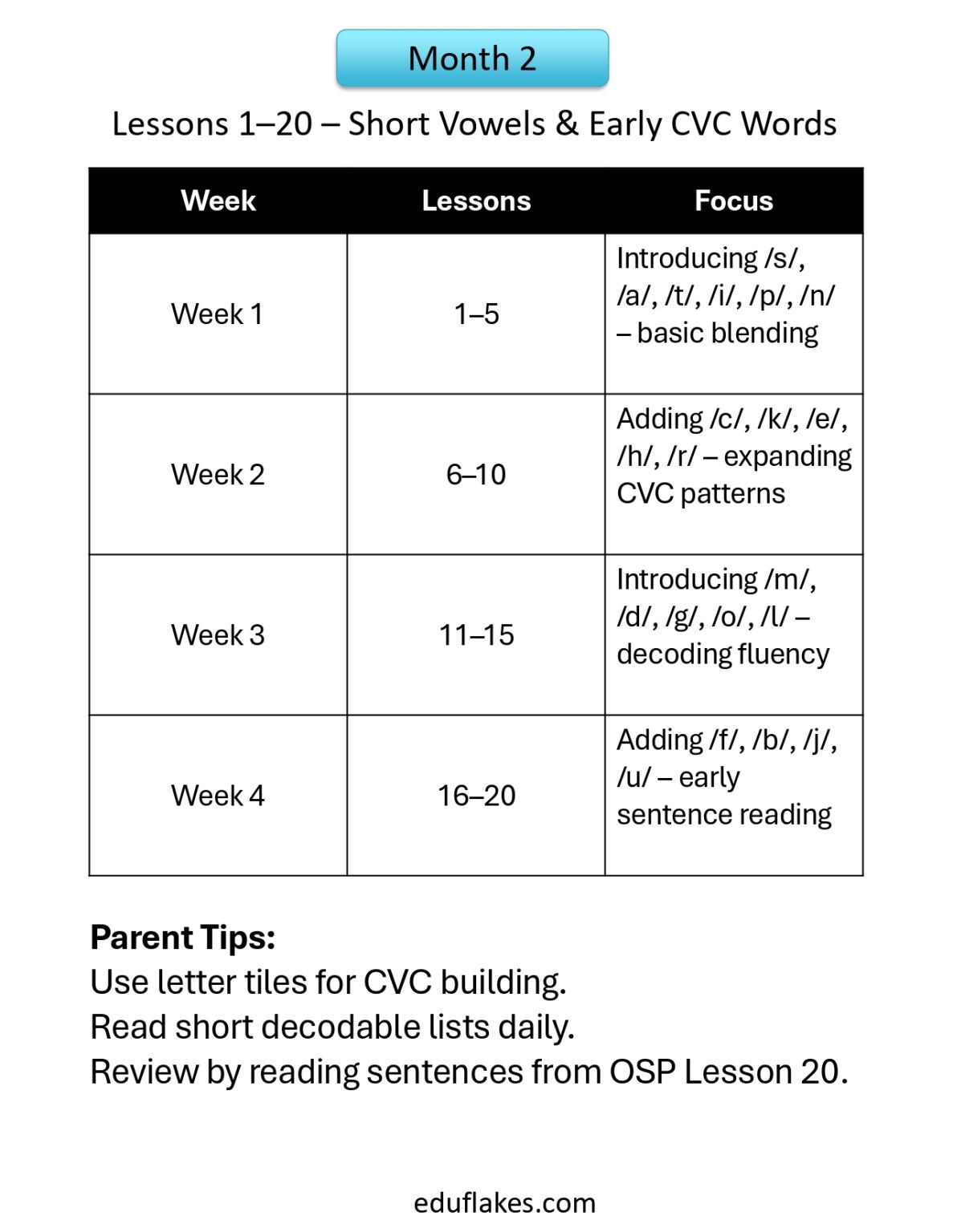 The Ultimate 6-Month Phonics Curriculum: A Step-by-Step Guide To Early ...