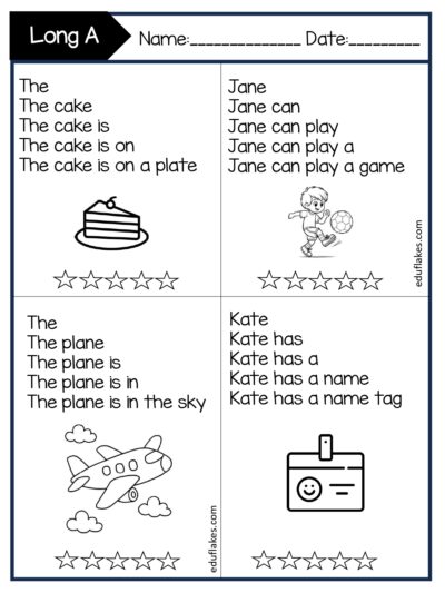 Fluency Pyramids – Short And Long Vowels Reading Practice For Kids ...