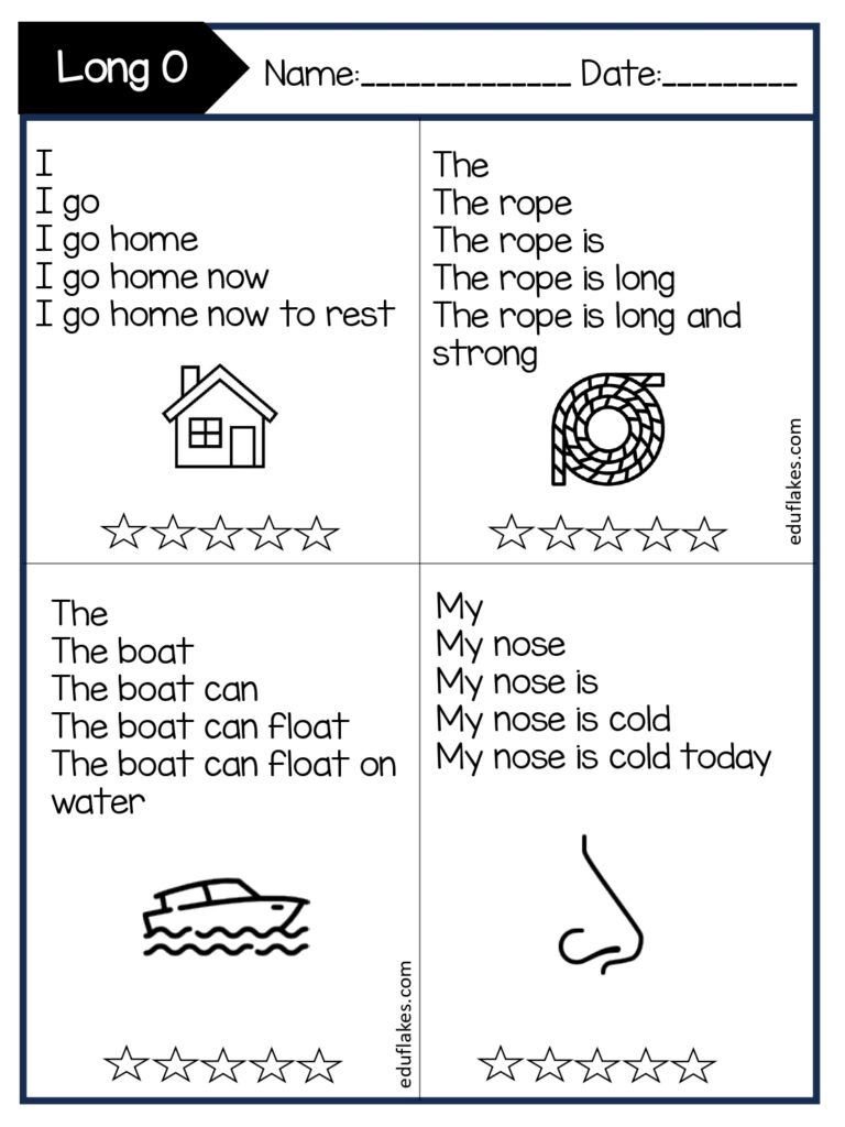 Fluency Pyramids – Short And Long Vowels Reading Practice For Kids ...