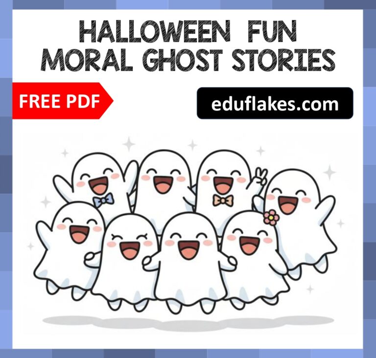 10 Funny And Cute Halloween Ghost Moral Stories For Kids - Eduflakes