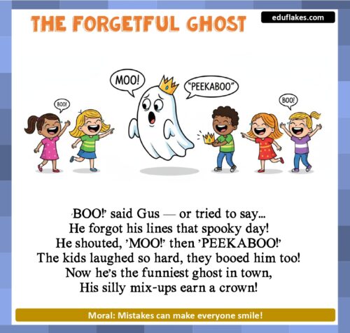 10 Funny And Cute Halloween Ghost Moral Stories For Kids - Eduflakes