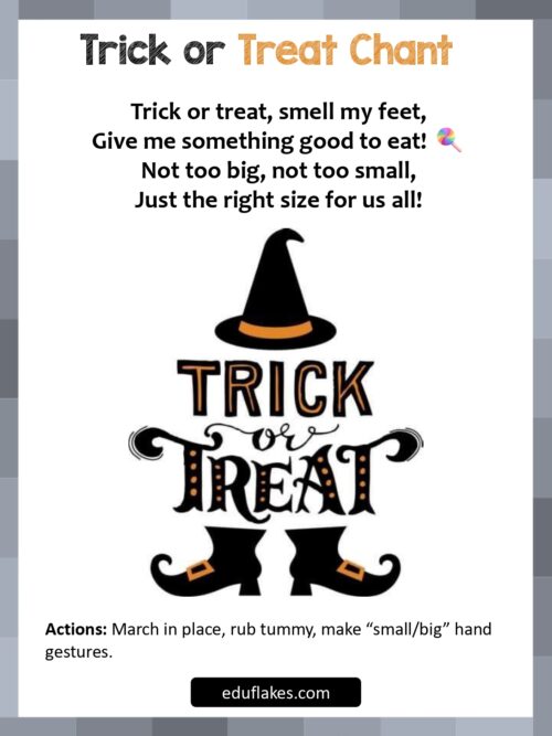 Halloween Dance And Motion Rhymes For Kids – Fun Classroom & Homeschool ...