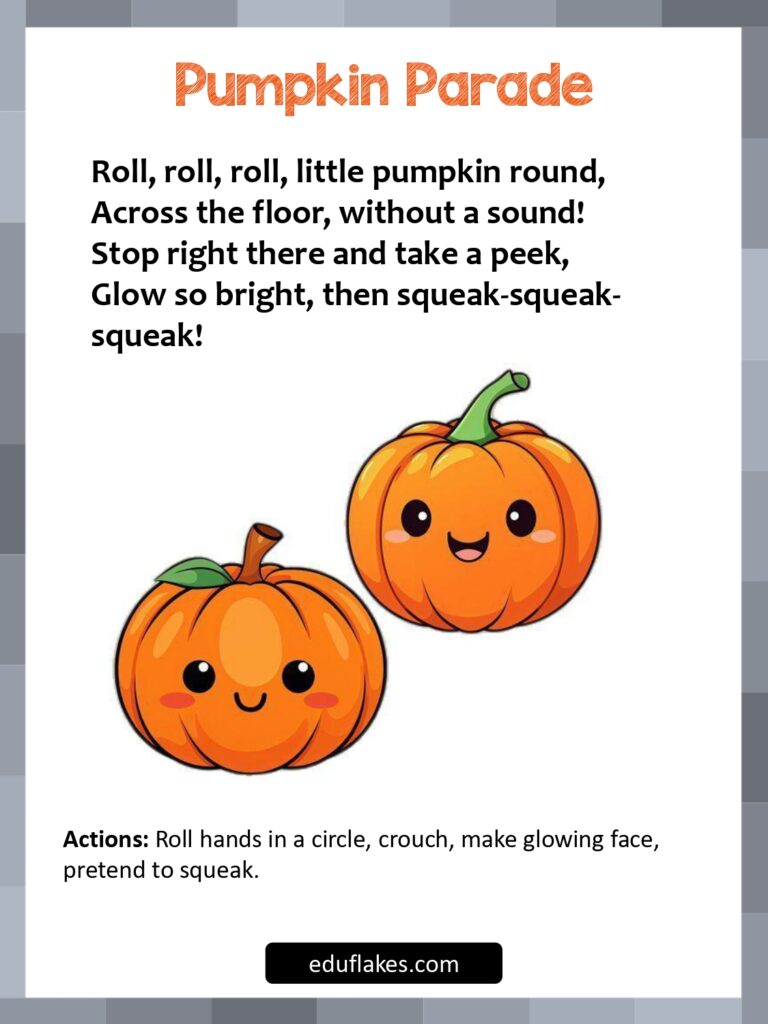 Halloween Dance And Motion Rhymes For Kids – Fun Classroom & Homeschool ...