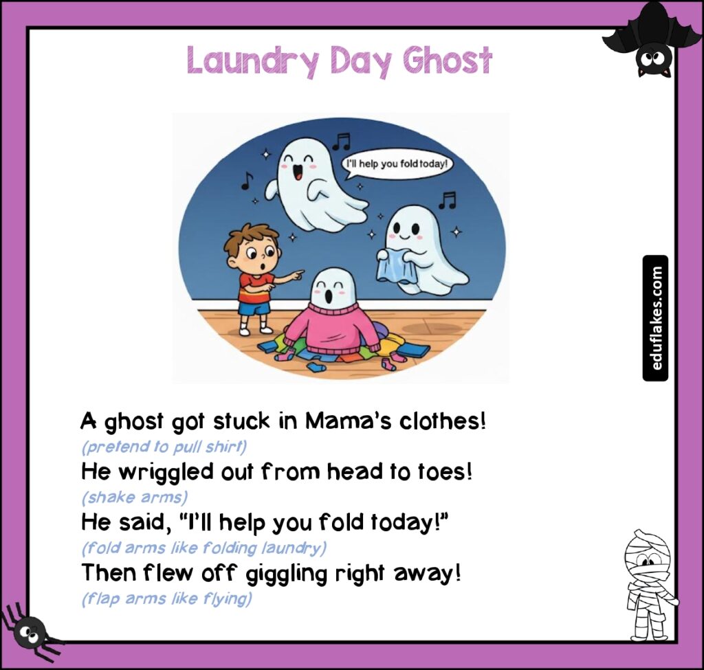 Halloween Dance And Motion Rhymes For Preschool And Kindergarten ...