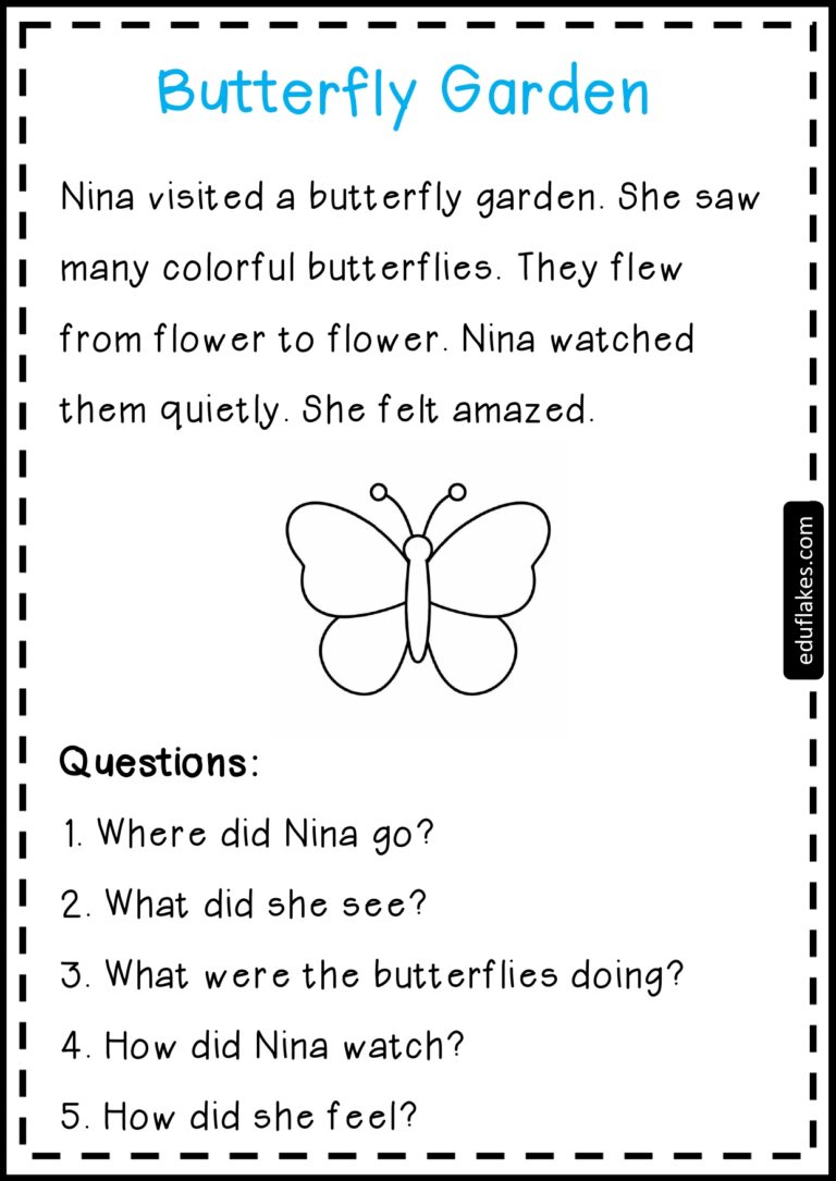 Grade 3 Spring Comprehension Passages Free PDF | Reading Practice For ...